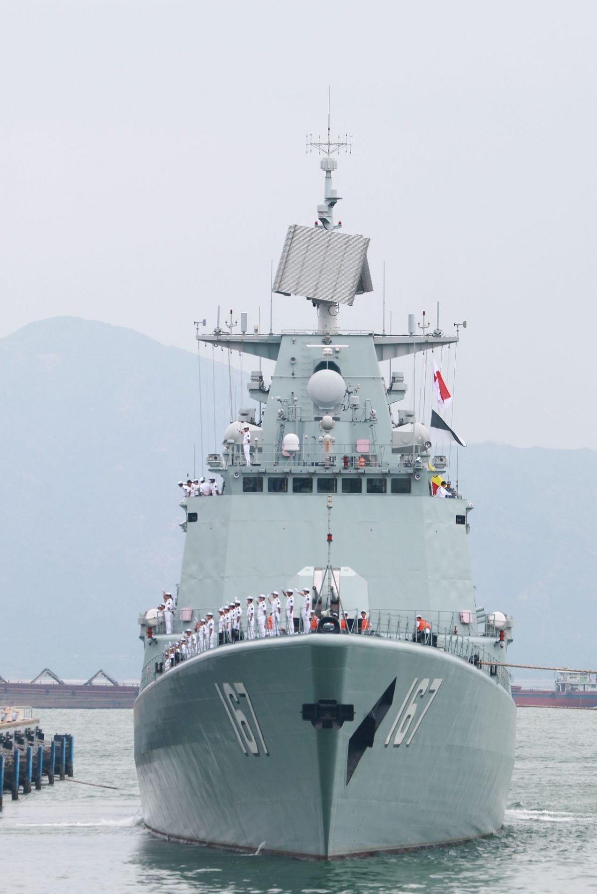 Type 051B : Quand le destroyer « Shenzhen » se rend à Shenzhen | East ...